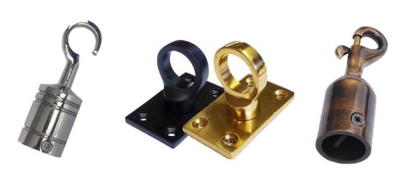 Brass Rope End Hooks & Eye Plates for Decking | Garden‑Rope.co.uk ...